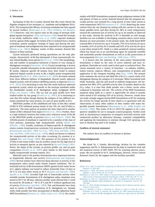 Water Dispersible Powder Formulation Studies | PDF | Chemistry | Science