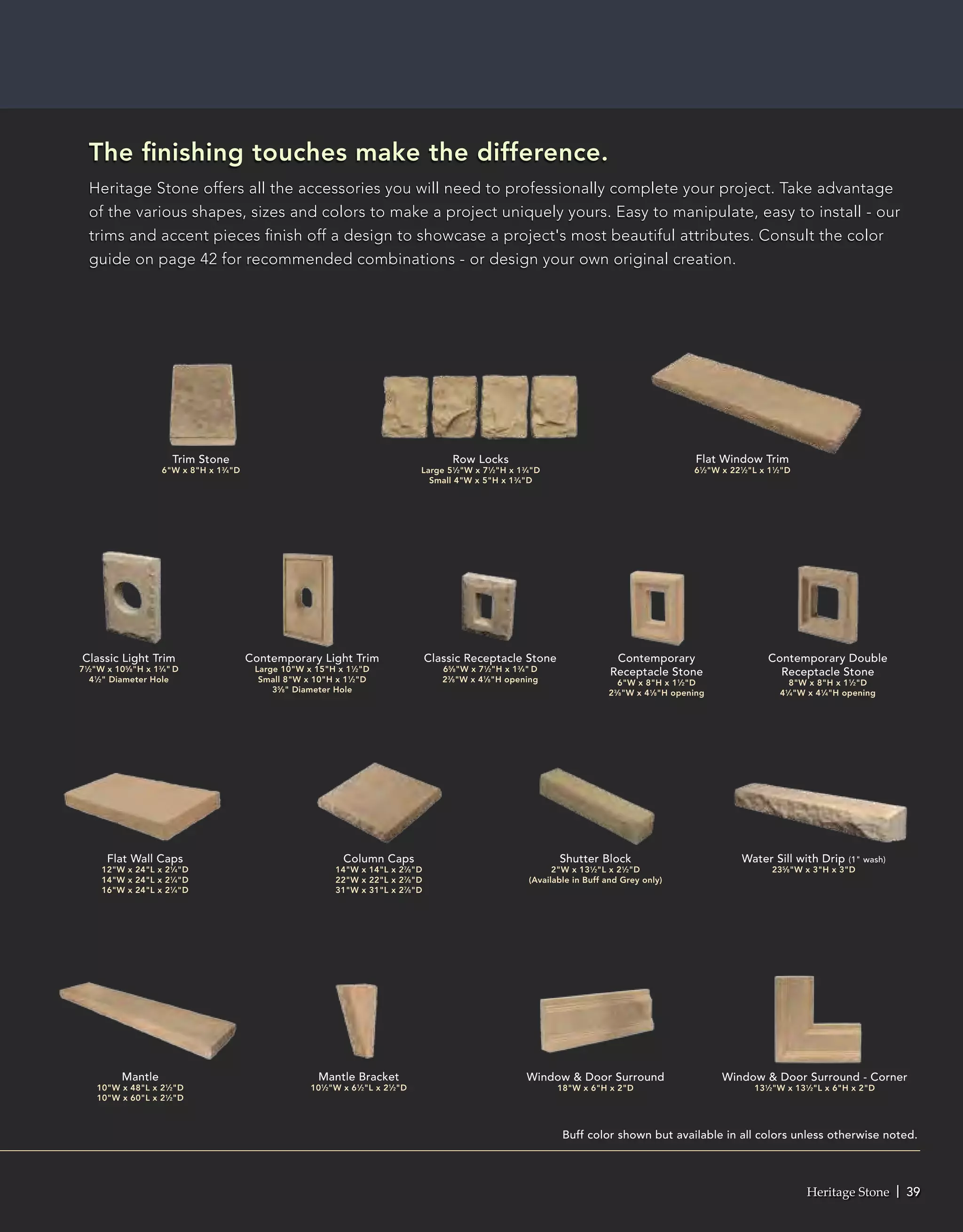 Provia Heritage Stone Catalog | PDF