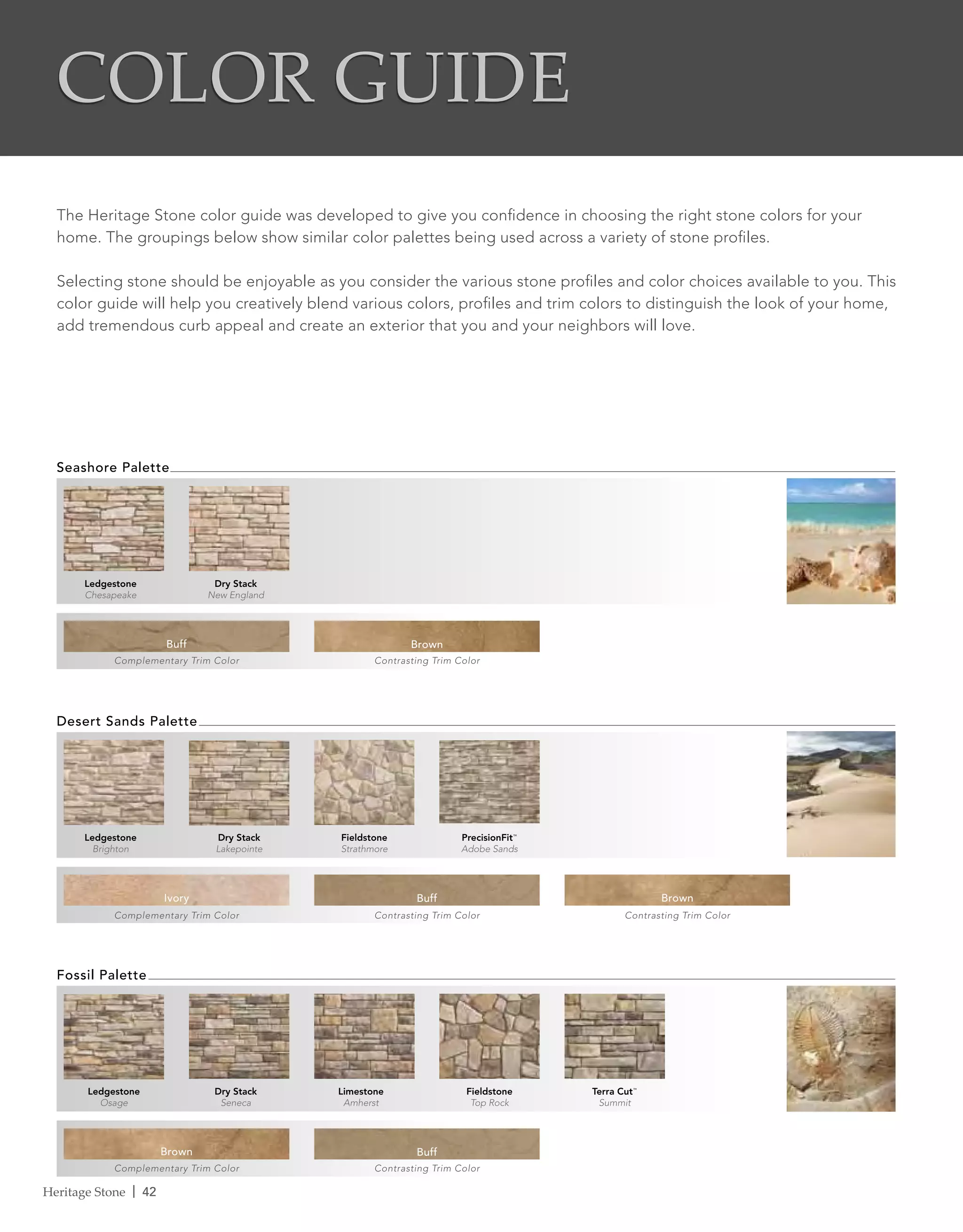 Provia Heritage Stone Catalog | PDF