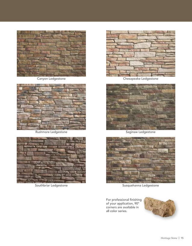 Provia Heritage Stone Catalog | PDF | Antiquing and Antiques | Hobbies ...