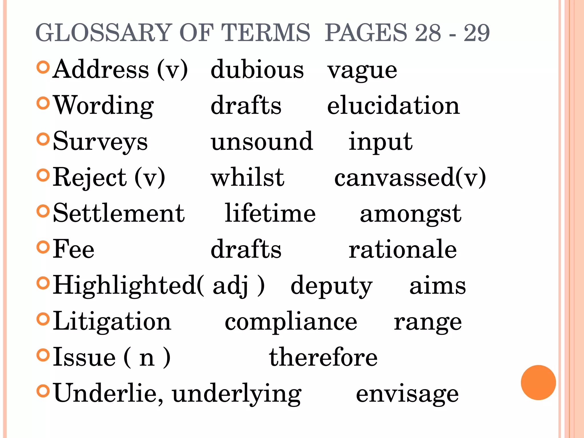 Publication 522 english class | PPT | Business | Business and Finance