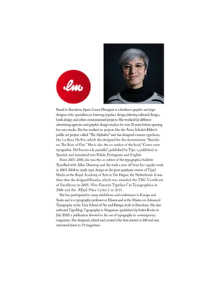 13 Female Typeface Designers | PDF