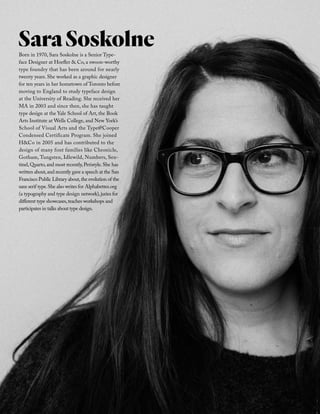 13 Female Typeface Designers | PDF