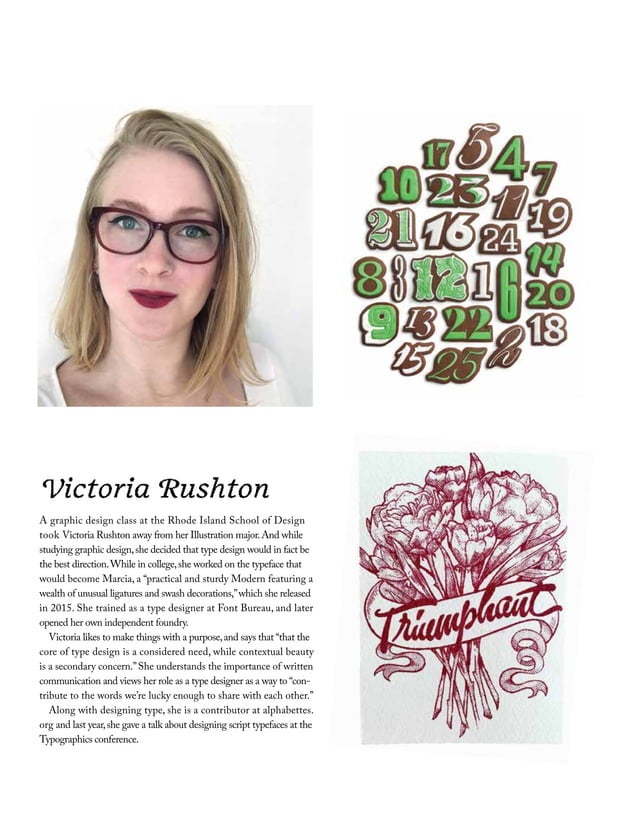 13 Female Typeface Designers | PDF