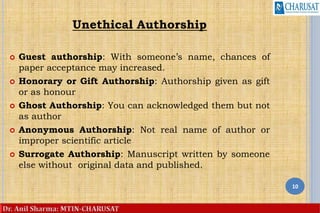 Publication ethics | PPTX