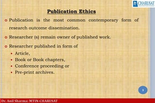 Publication ethics | PPTX