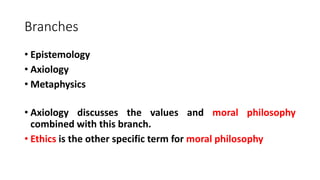 Philosophy of ethics and Publication ethics | PPTX