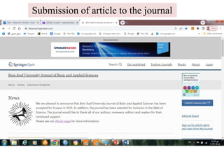 Lec.9 Publication Process Dr Osama Mohamed | PPT