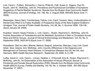 Publications Carol Link | PPT