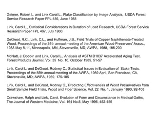 Publications Carol Link | PPT