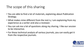 Publication strategy | PPTX