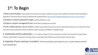 Publication strategy | PPTX