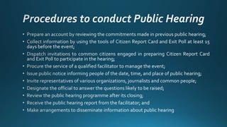 Public Audit and Public Hearing | PPTX