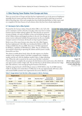 Public Bicycle Scheme in India | PDF