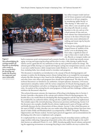 Public Bicycle Scheme in India | PDF