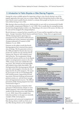 Public Bicycle Scheme in India | PDF