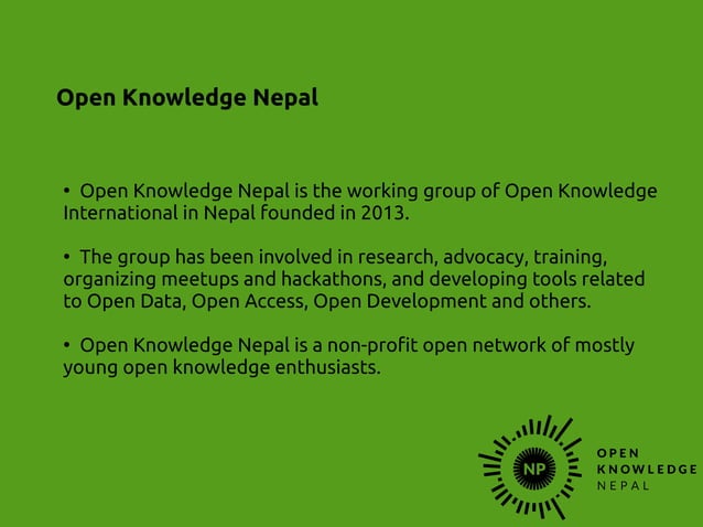 Open Knowledge & PublicBodies Nepal | PDF