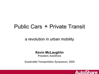 Public Cars Private Transit | PPSX
