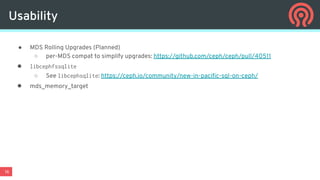 CephFS Update | PPT