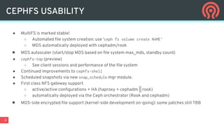 CephFS Update | PPT
