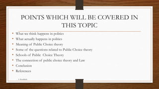 Public choice theory | PPTX