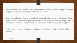 Public choice theory | PPTX