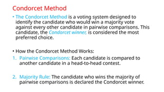 The Theory of Public Choice and Application | PPTX