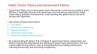 The Theory of Public Choice and Application | PPTX