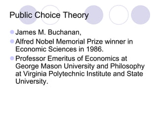 public Choice Theory 2017.ppt