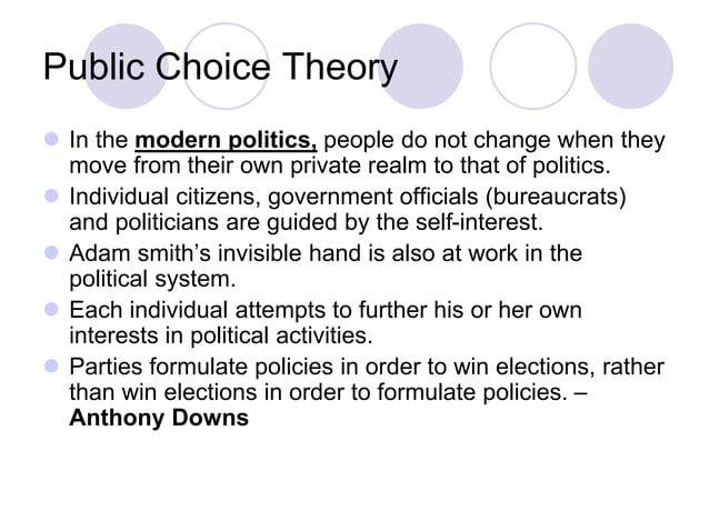 public Choice Theory 2017.ppt