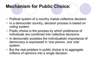 public Choice Theory 2017.ppt