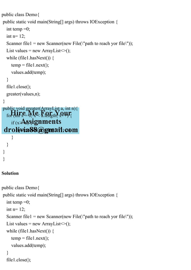 Public Class Demo Public Static Void Mainstring Args Throws Ipdf