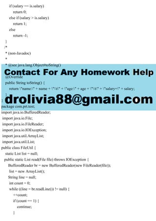 public class Person { private String name; private int age;.pdf