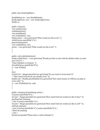 public class StonkAppMain { StonkMarket sm - new StonkMarket()-.docx