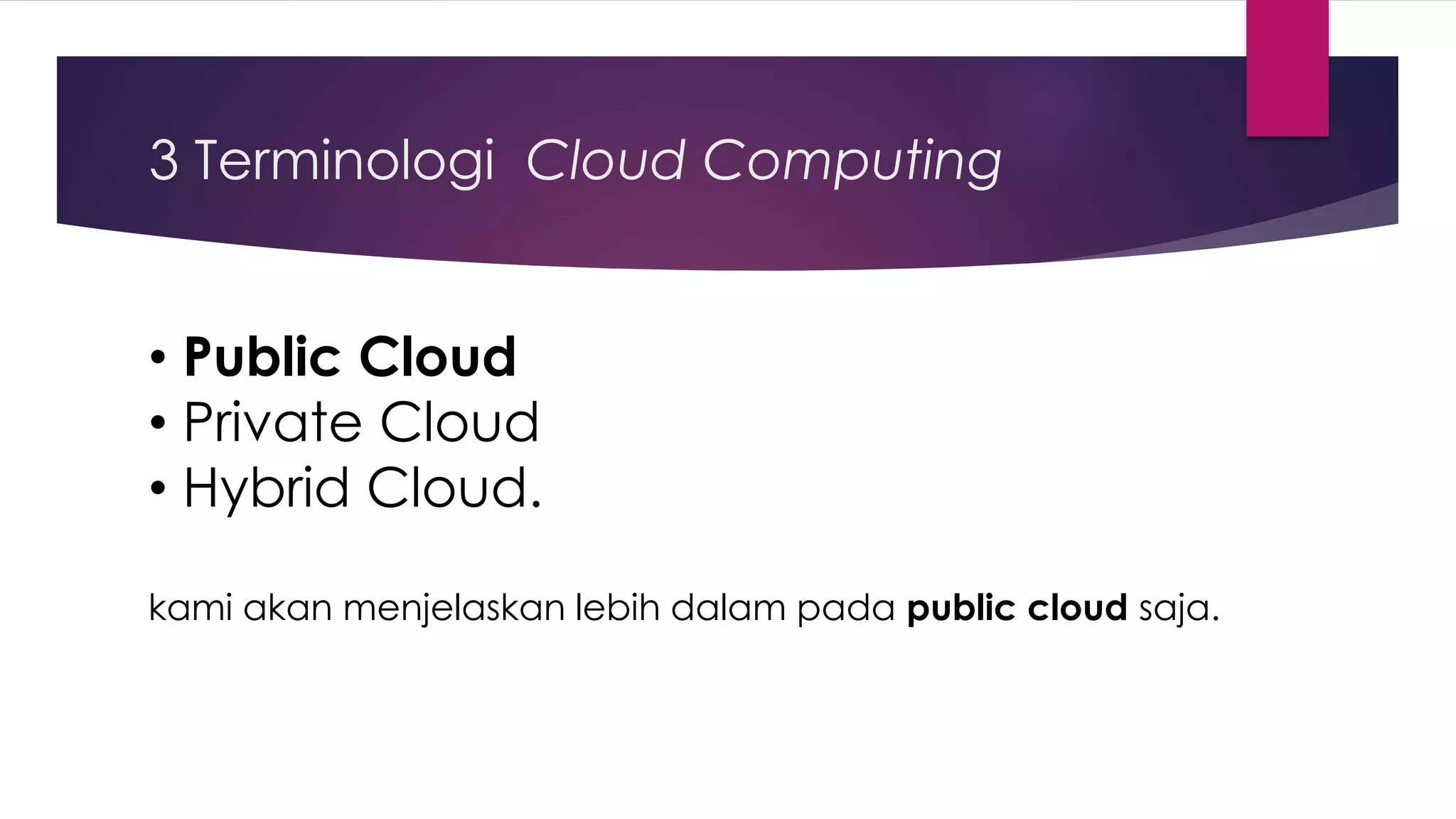 Public cloud | PPTX
