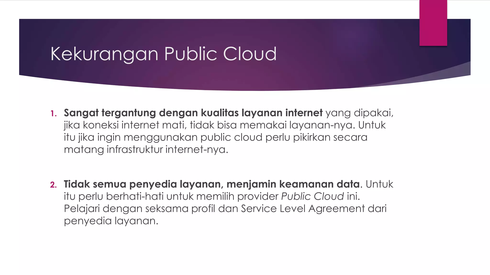 Public cloud | PPTX