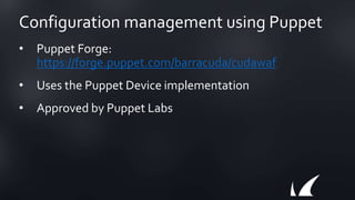 Barracuda WAF Deployment in Microsoft Azure | PPT