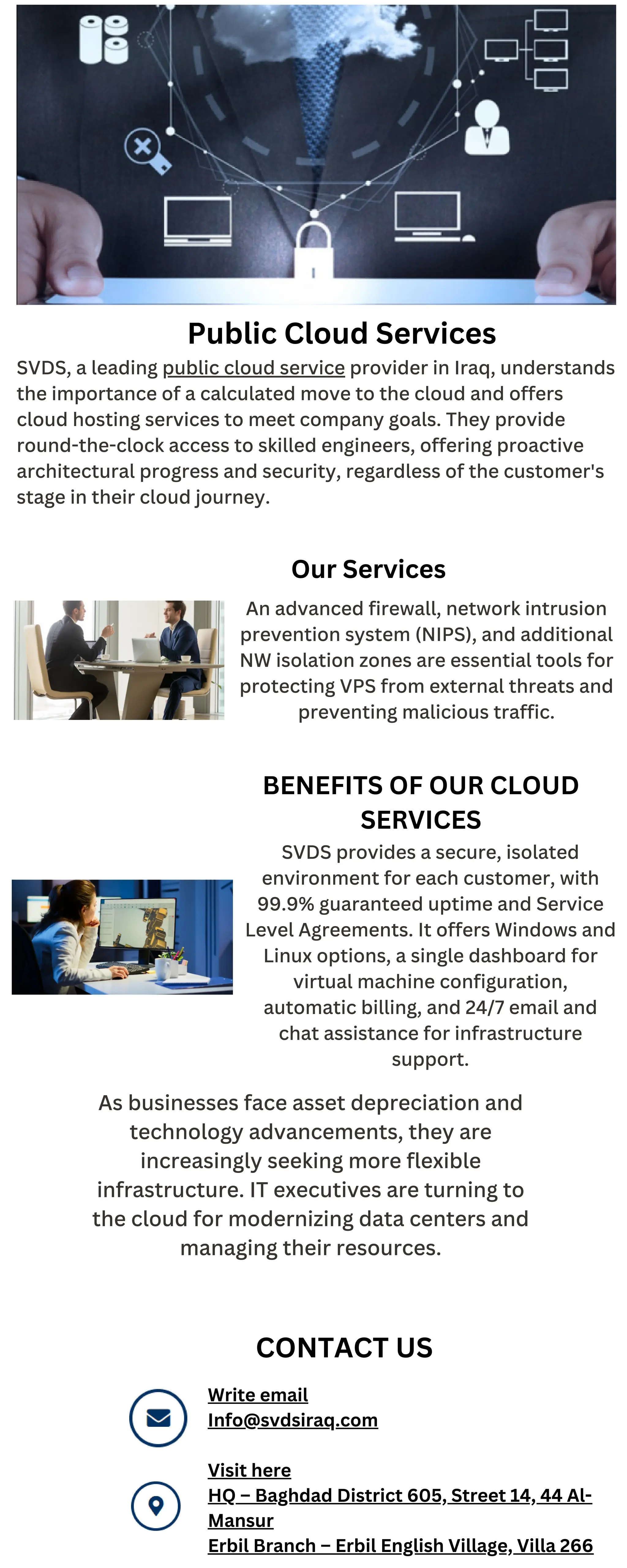 Public Cloud Services | PDF | Cloud Computing | Internet