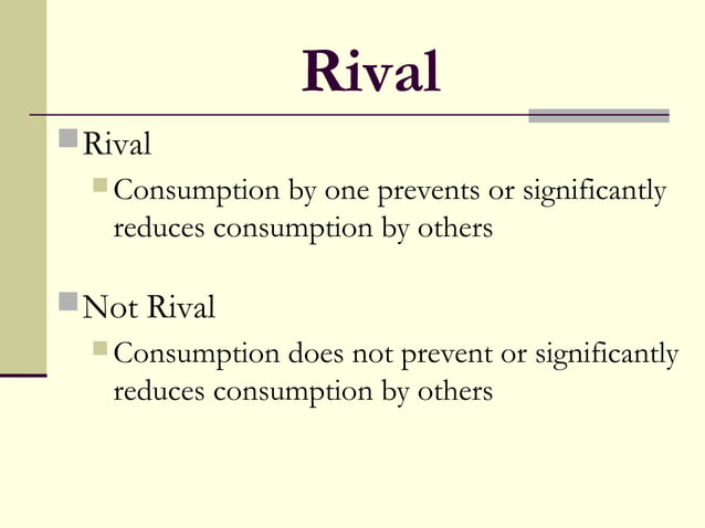 Common Pool Goods | PPT