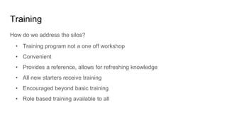 Breaking silos - all bad things must come to an end | PPT