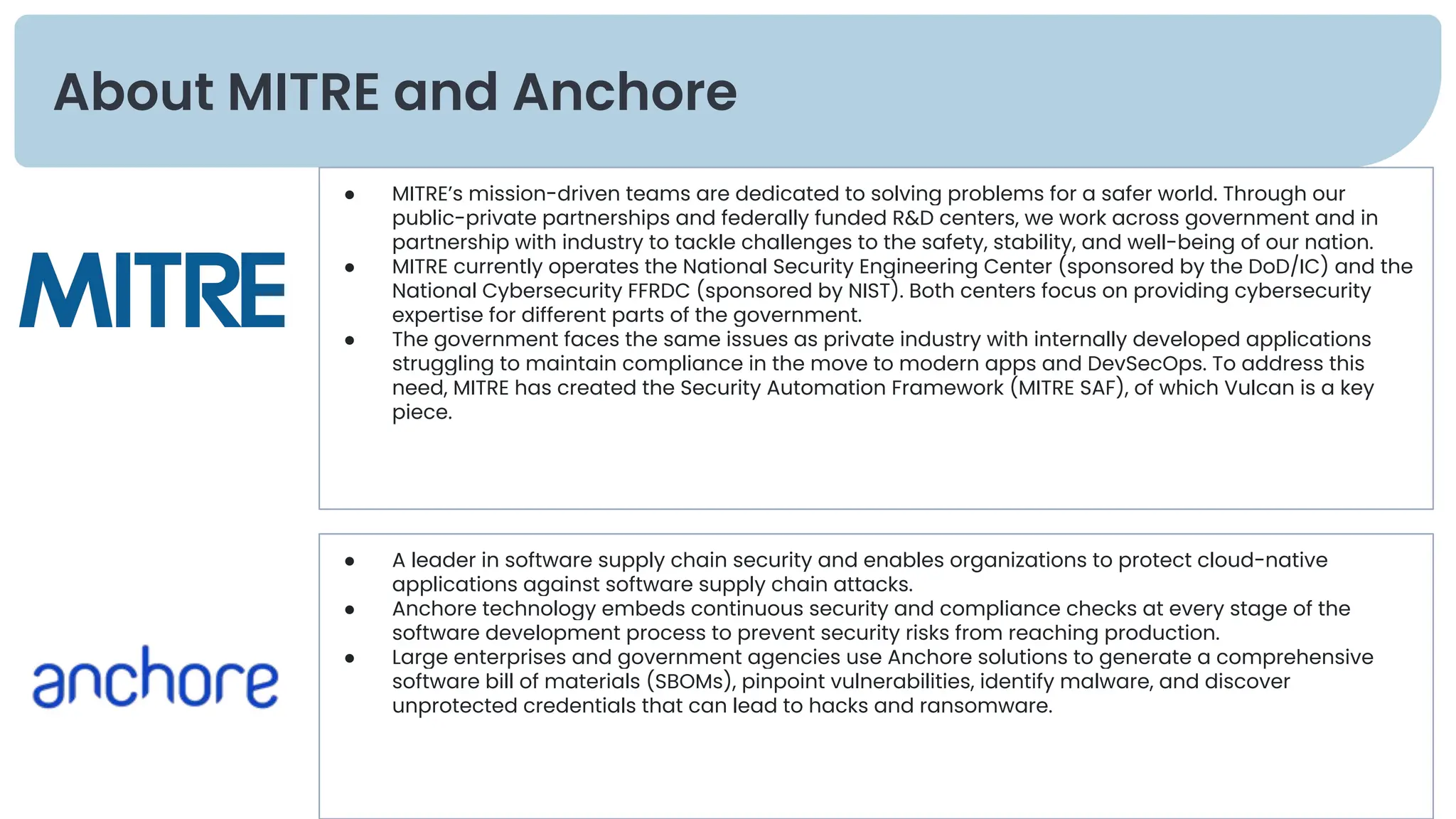 STIG 101 with MITRE & Anchore: Insights for Compliance & Cyber ...