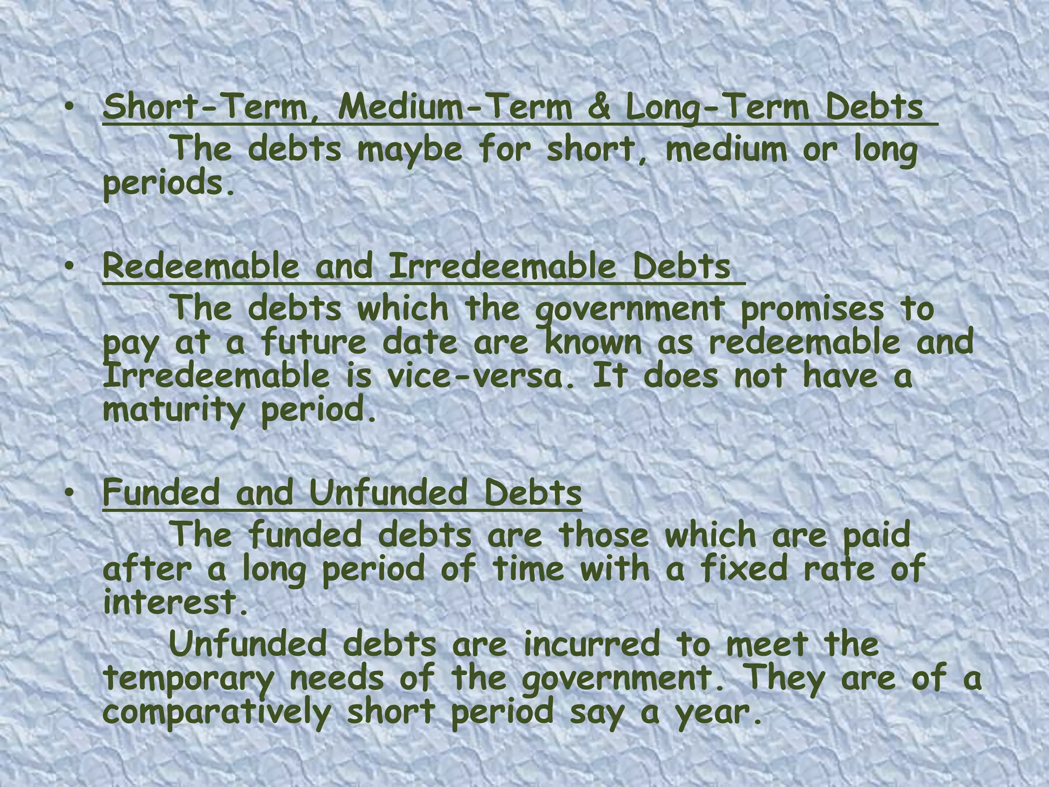 Public debt in india | PPTX