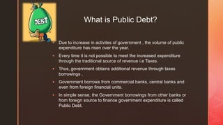 Public debt management agency.... | PPT