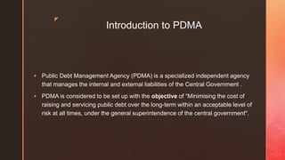 Public debt management agency.... | PPT
