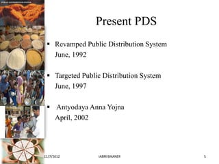 Public distribution system | PPTX