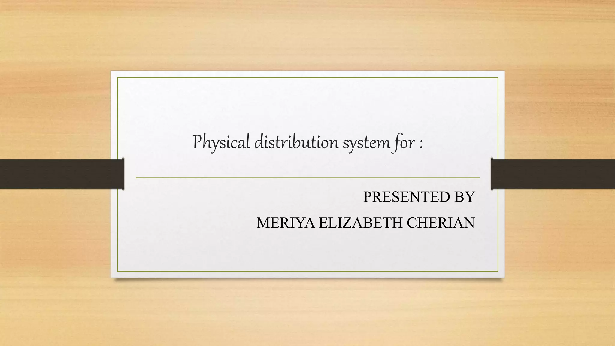 Public distribution system | PPT