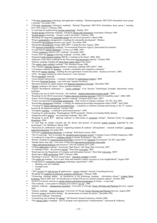 Public domain roadmaps | PDF