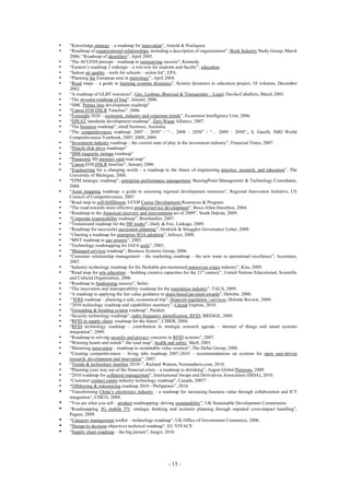 Public domain roadmaps | PDF