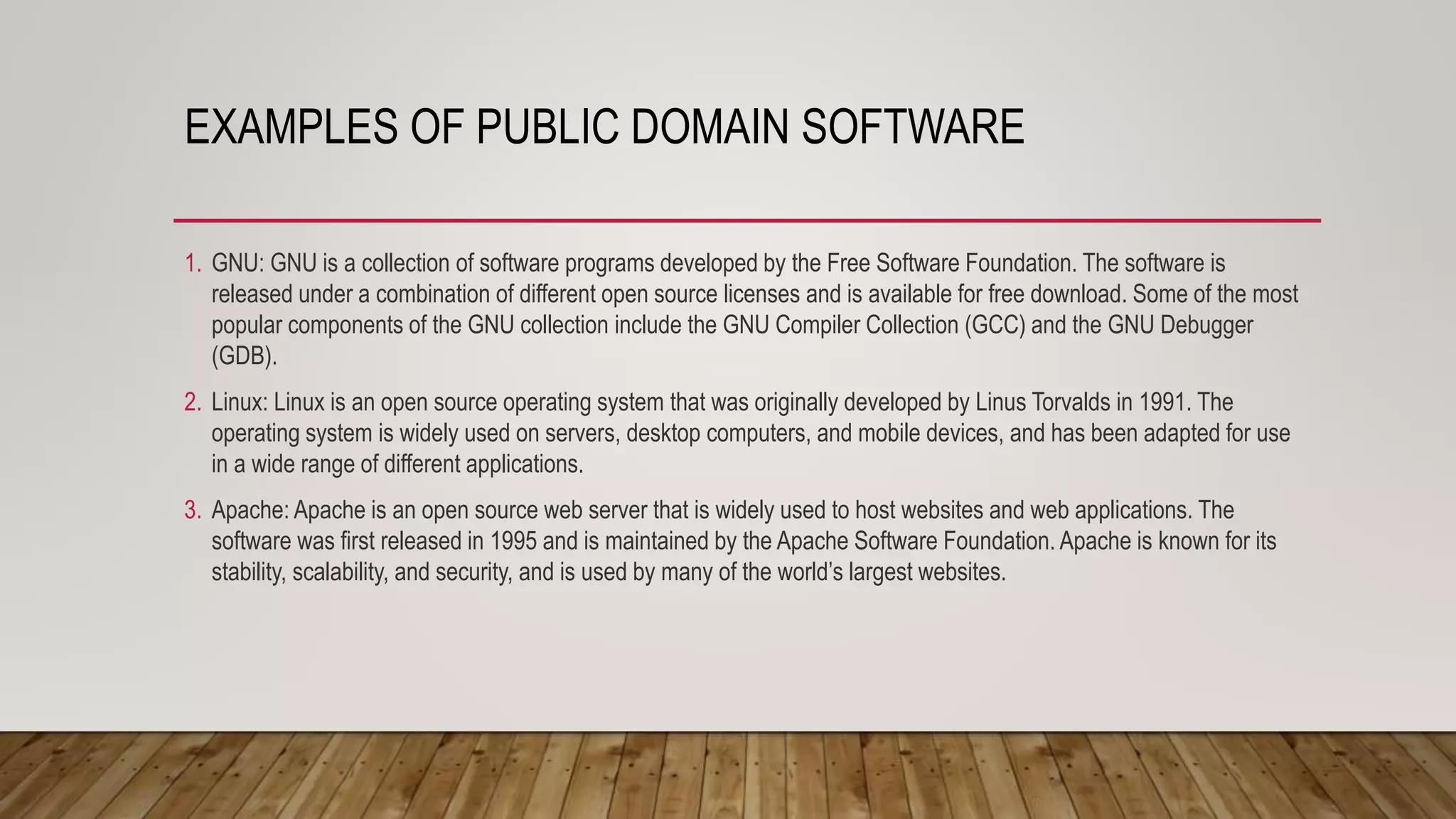 Public domain software.pptx