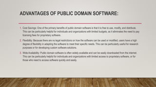 Public domain software.pptx